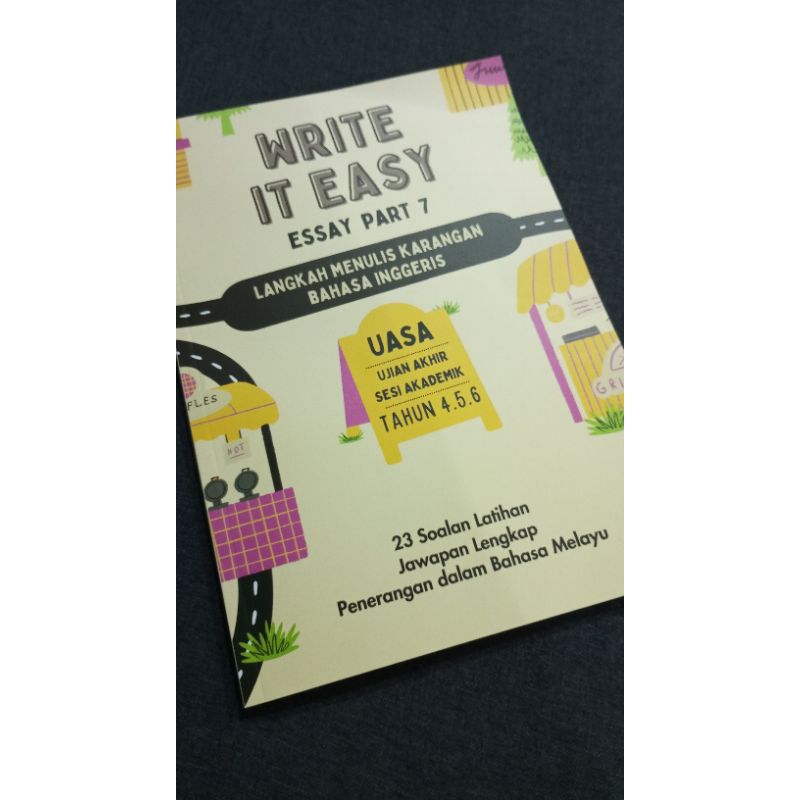 Buku Write It Easy (UASA Part7) | Shopee Malaysia