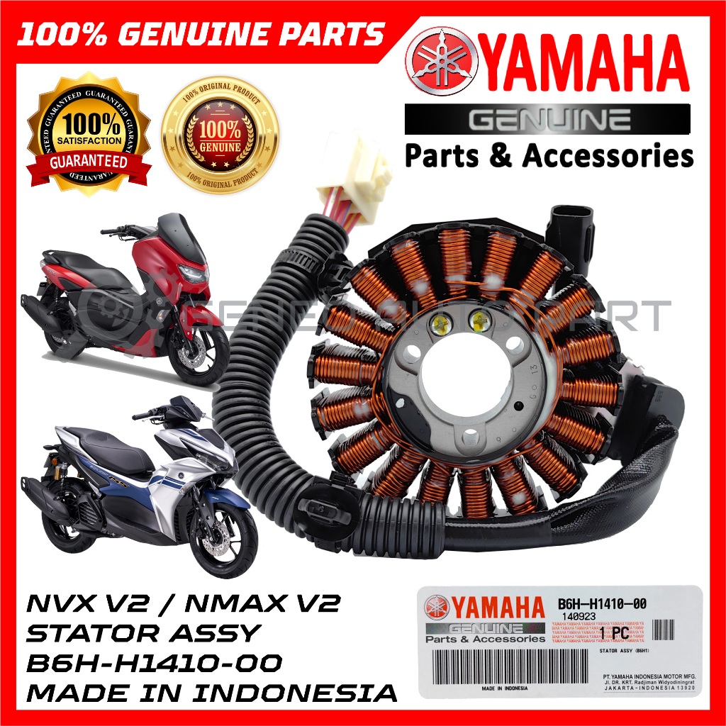 YAMAHA NVX155 NVX V2 NMAX155 NMAX V2 STATOR ASSY FUEL COIL [B6H-H1410 ...