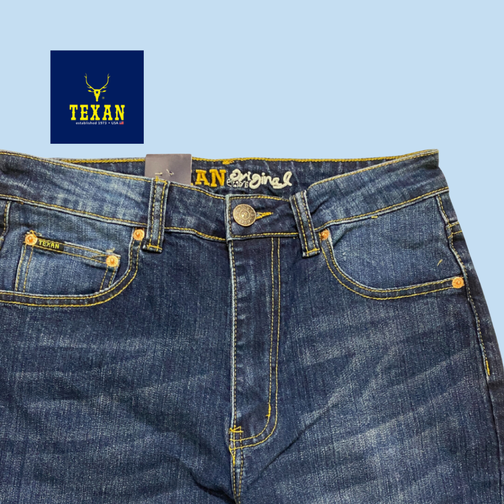 Texan Straight Cut Denim Jeans 818-17B, Seluar Jeans Texan Straight Cut Denim | Shopee Malaysia