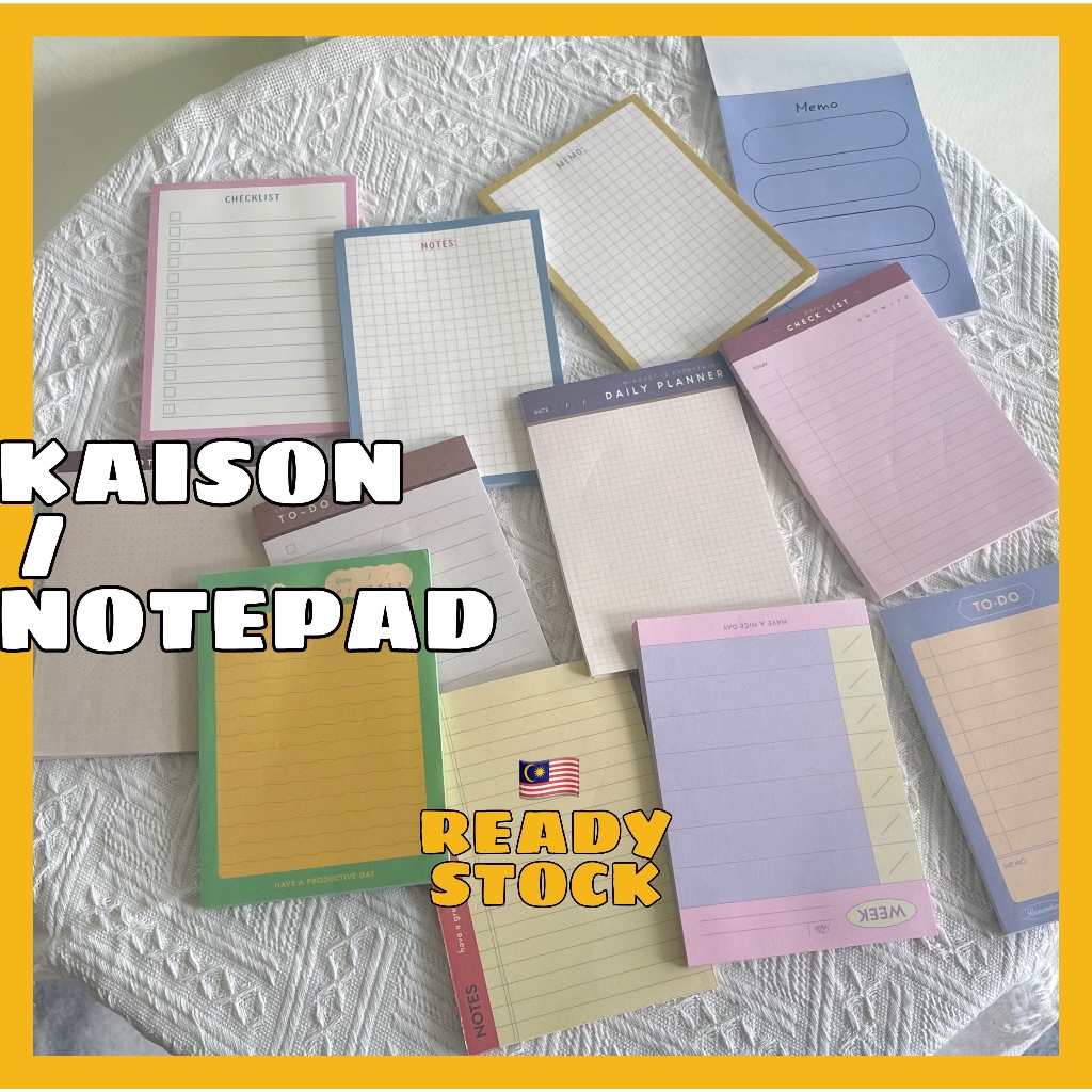 KAISON Notepad / To Do List, Checklist, Don’t Forget, Weekly Plan ...