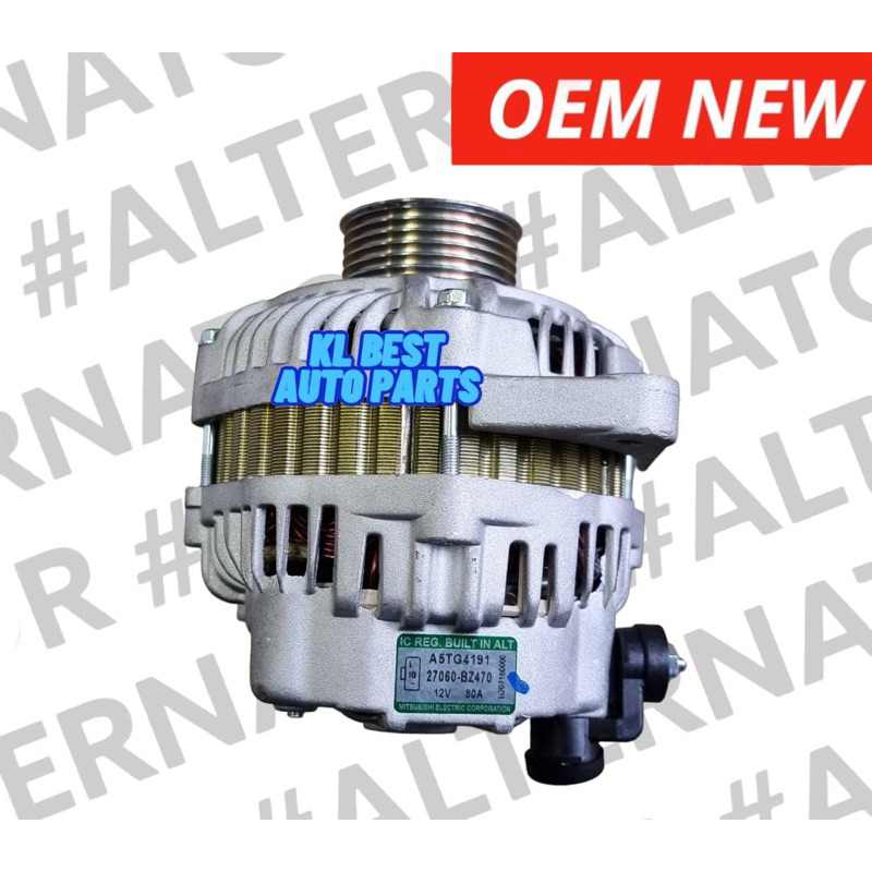 OEM NEW PERODUA ALZA 1.3 1.5 3PIN 6PK ALTERNATOR RECON AND NEW | Shopee ...