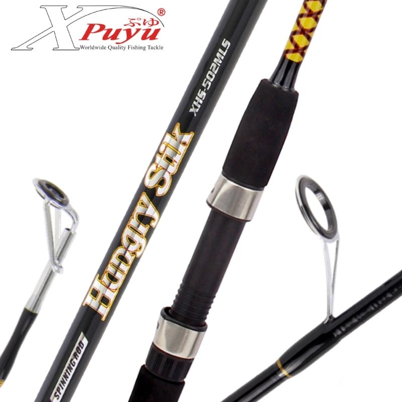 MAA (4-8FT) JORAN PANCING SOLID FIBER SPINNING XPUYU HUNGRY STIK ...