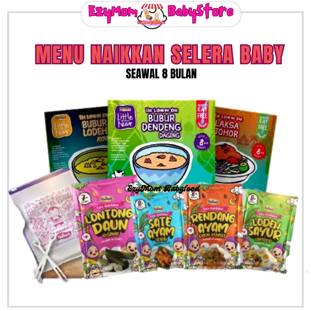 Menu Raya untuk Naikkan Selera Baby 8 bulan ke atas | Shopee Malaysia