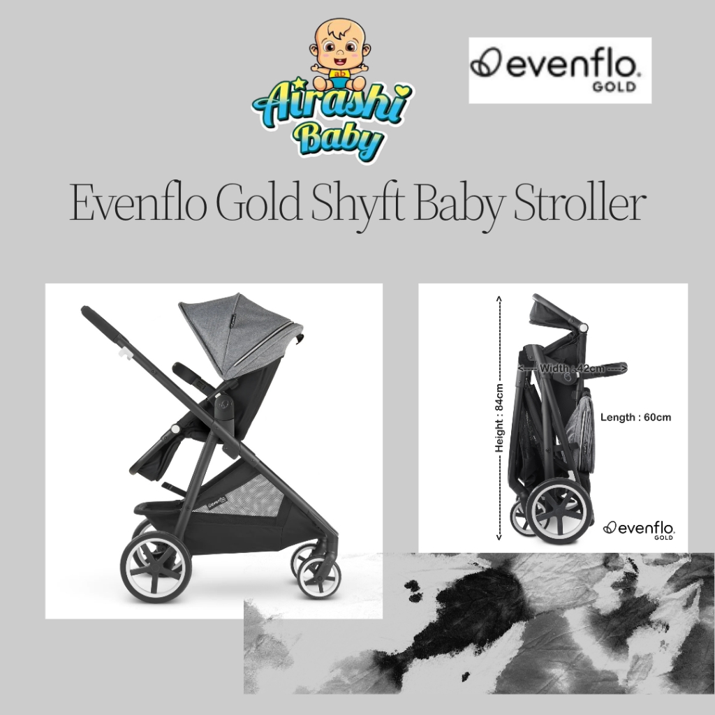Evenflo Gold Shyft Baby Stroller | Two Ways Facing Stroller | Shopee ...