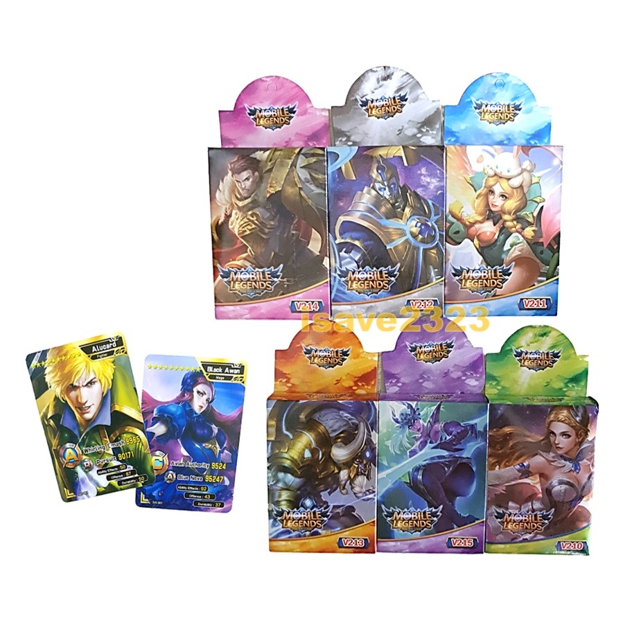 Mobile Legends Game Card (1 Box / 37 Cards) | Shopee Malaysia