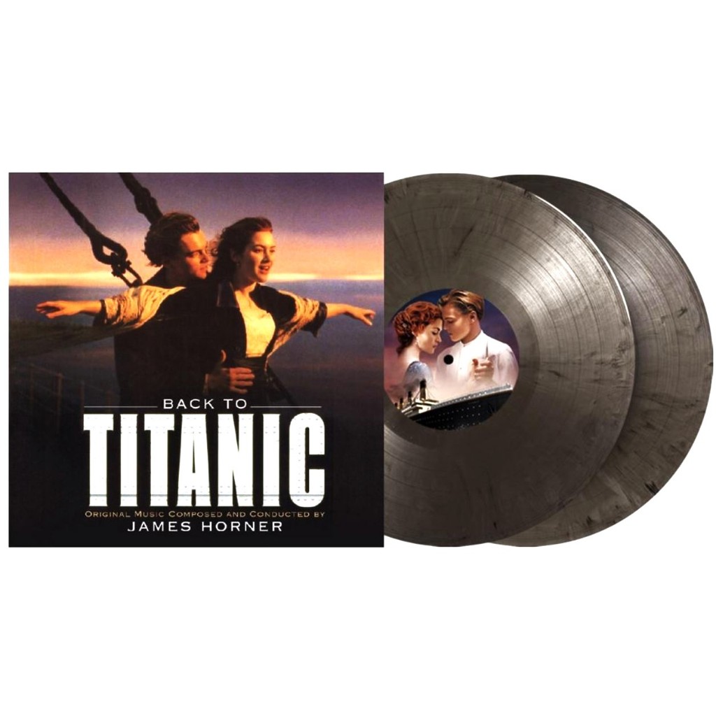 James Horner - Back To Titanic ( Original Soundtrack 25th Anniversary Edition SILVER & BLACK ...