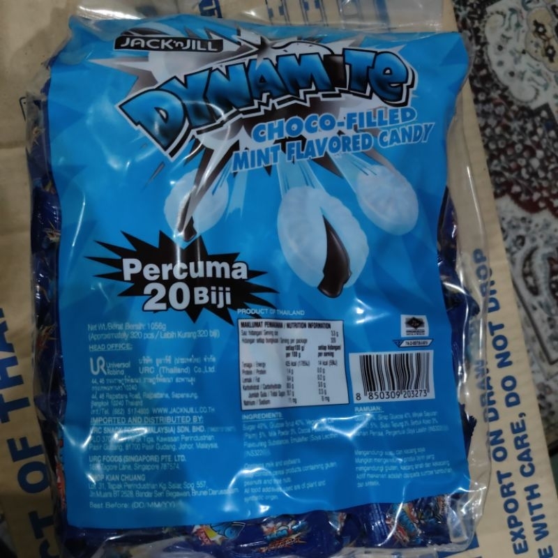 coklat dynamite mint 1kg+- | Shopee Malaysia