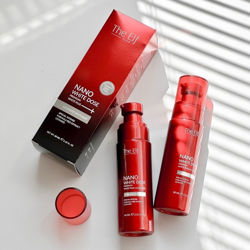 🌹THE ELF NANO WHITE DOSE / THE ELF WHITE BOOSTER BODY CREAM | Shopee ...