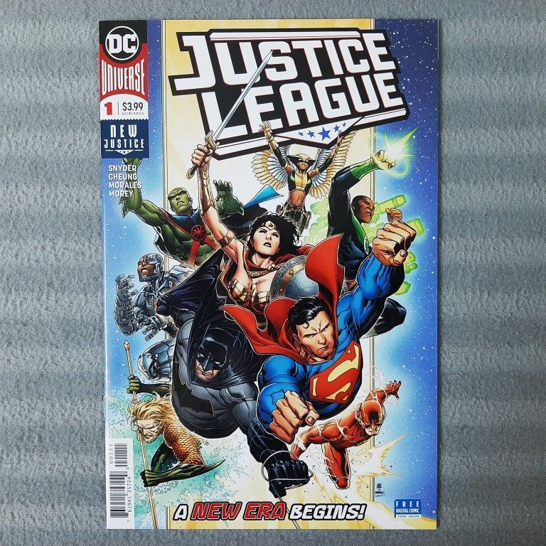 Justice League #1 (2018 DC Comics) Scott Snyder, Jim Cheung (FIRST ...