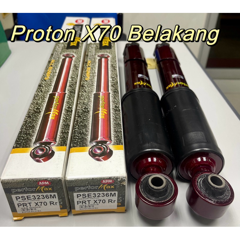 Apm Performax Proton X70 Gas Shock Absorber Rear set(2pcs) | Shopee ...