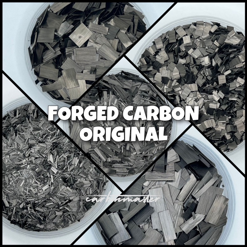 Forged Carbon Fiber Diamond Cut Flakes 5mm , 15mm , 20mm High Quality ...