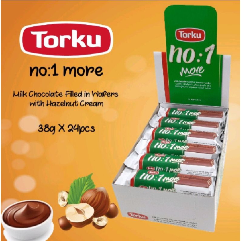 Torku No.1 More Chocolate Wafer 32gx24pcs | Shopee Malaysia