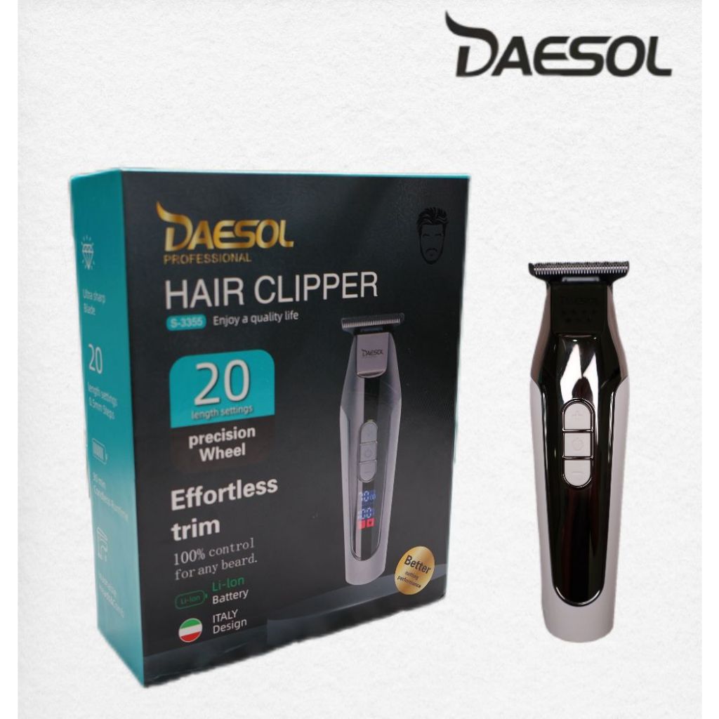 Daesol Professional Cordless Corded S-3310 Detailer Hair Trimmer 100% ...
