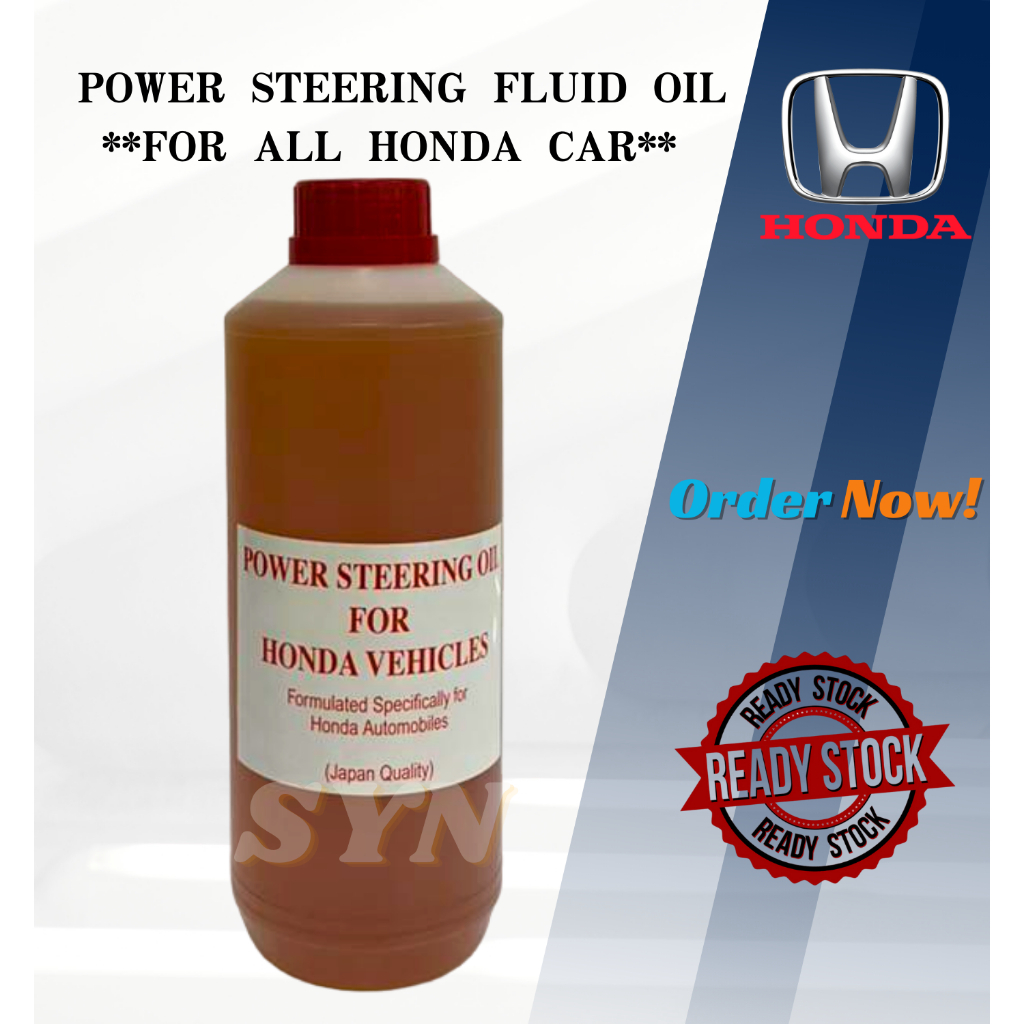 Original POWER STEERING FLUID OIL 1000ml Honda For all vehicle (1L ...
