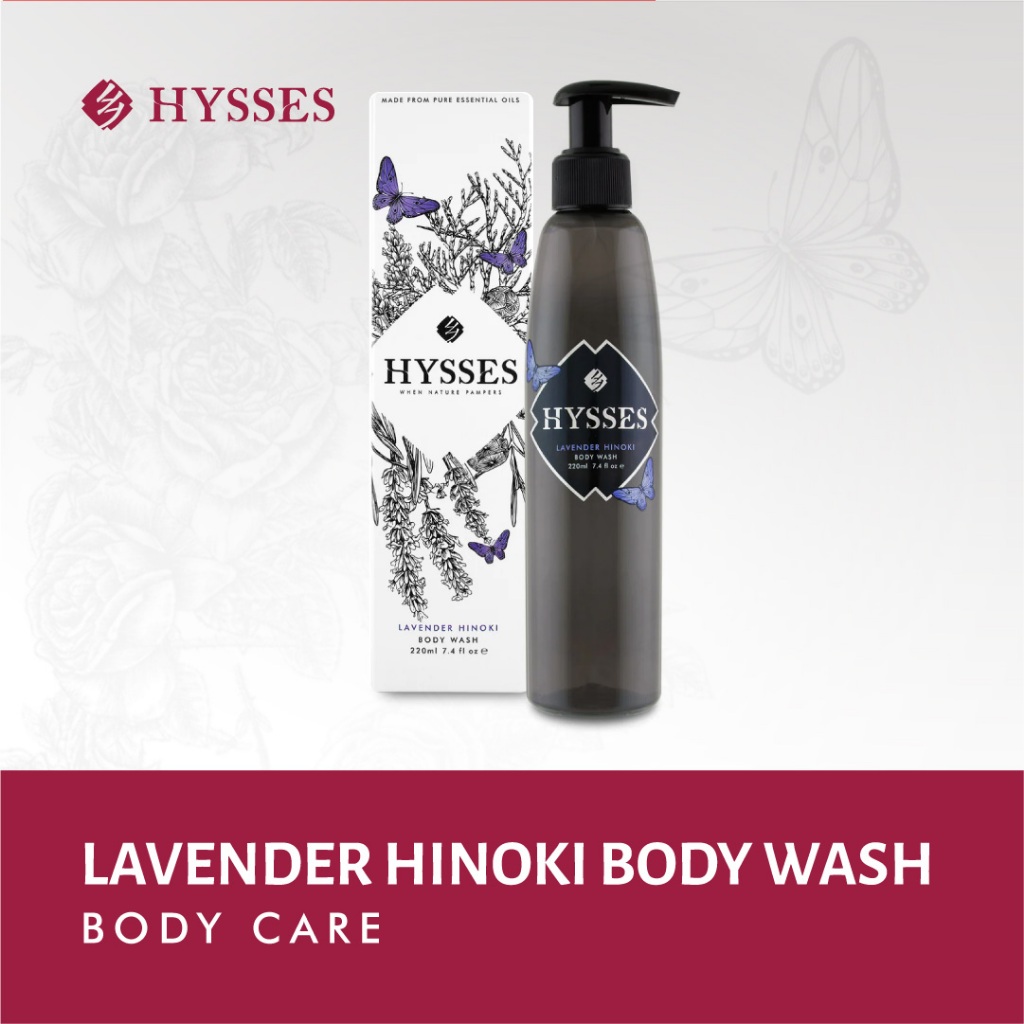 Hysses Lavender Hinoki Body Wash 220ml | Shopee Malaysia