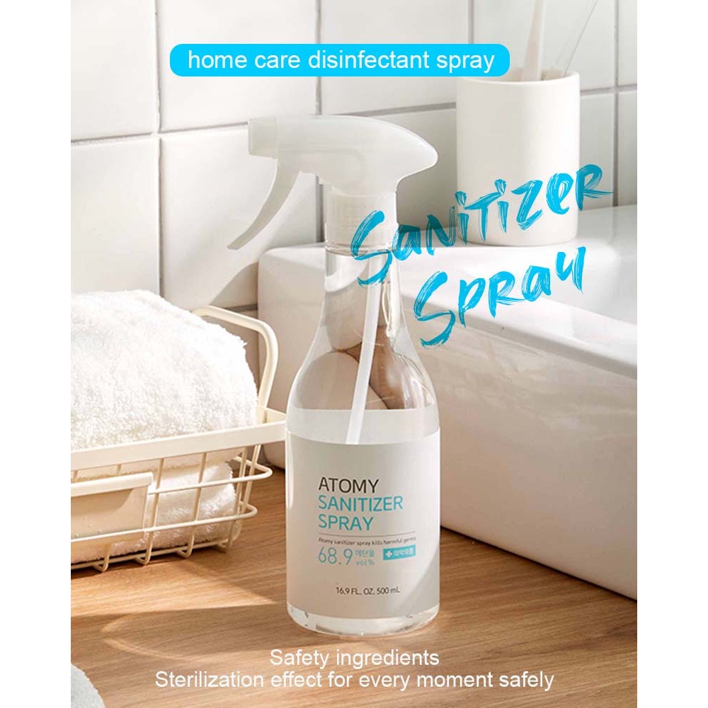[READY STOCK] KOREA ATOMY SANITIZER SPRAY 500ml 艾多美噴霧消毒劑 | Shopee Malaysia