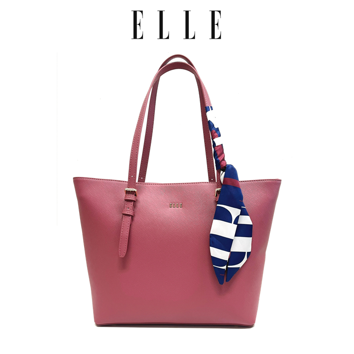 Elle Annalie Tote Bag (4 colours: Black, Dusty Pink, Almond, Smokey ...