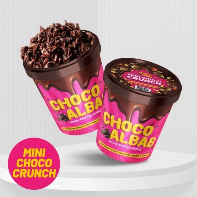 Choco Crunch | Choco Albab Milk Chocolate Choco Tub Pink with Premium ...