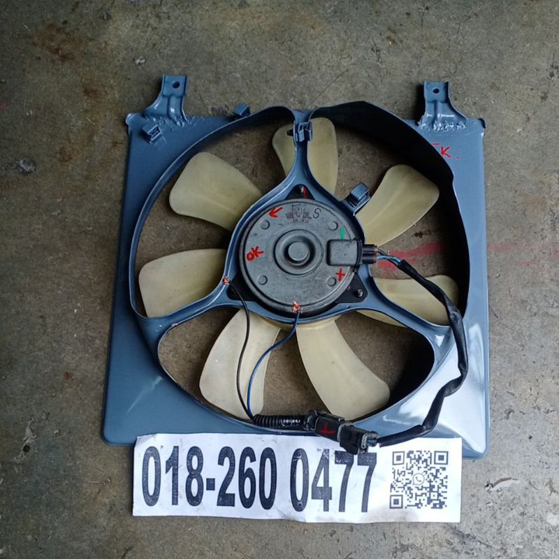 HONDA CIVIC 92’ TO 99’ EK EG RADIATOR HIGH SPEED FAN MOTOR SET | Shopee ...