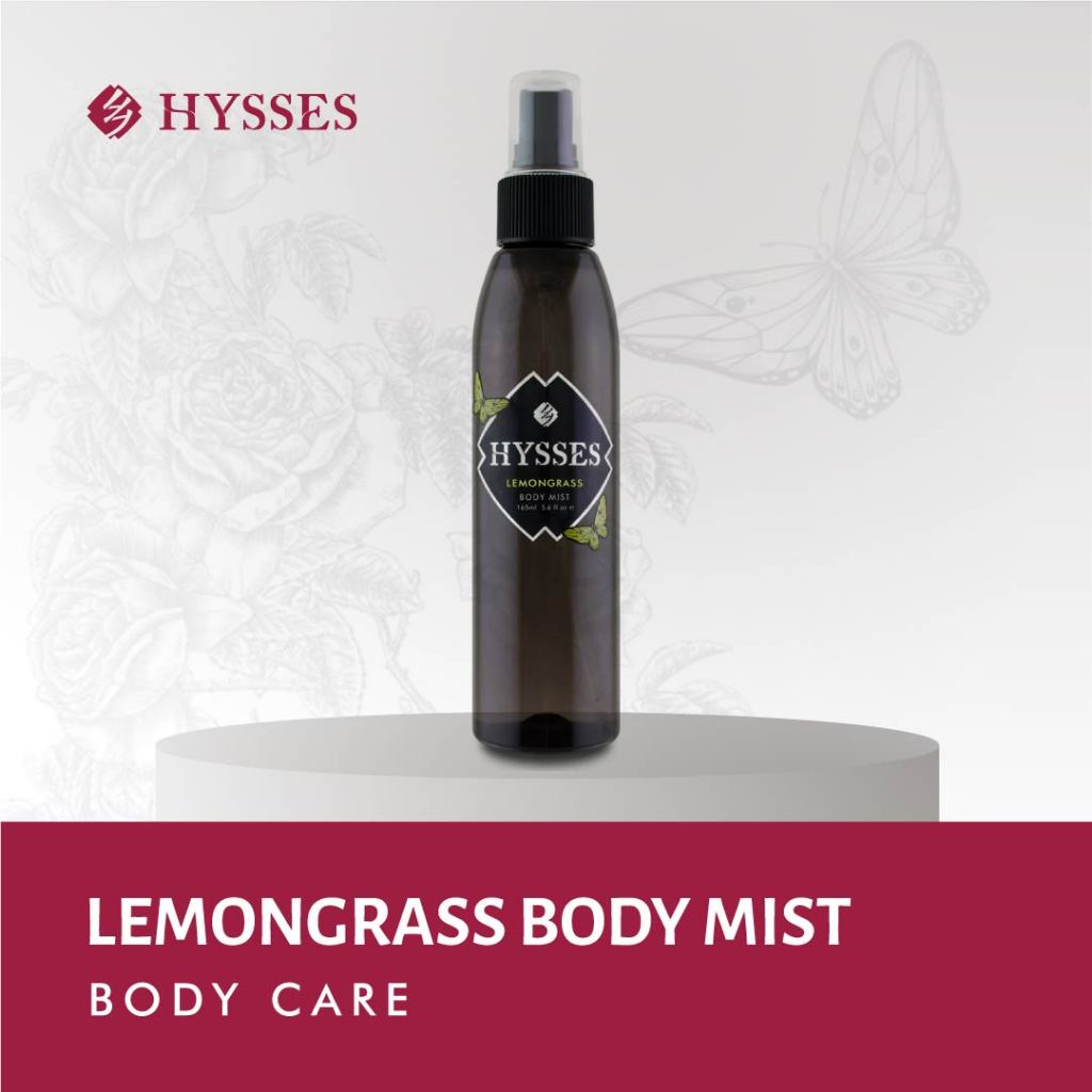Hysses Lemongrass Body Mist 165ml | Shopee Malaysia