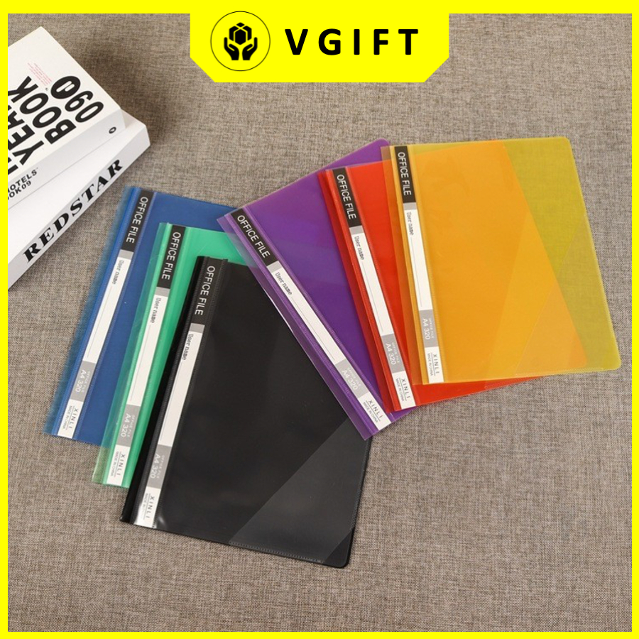 [12 Pcs] Management Report Pp Pvc File 12pcs Folder A4 Management File Management File Rp10