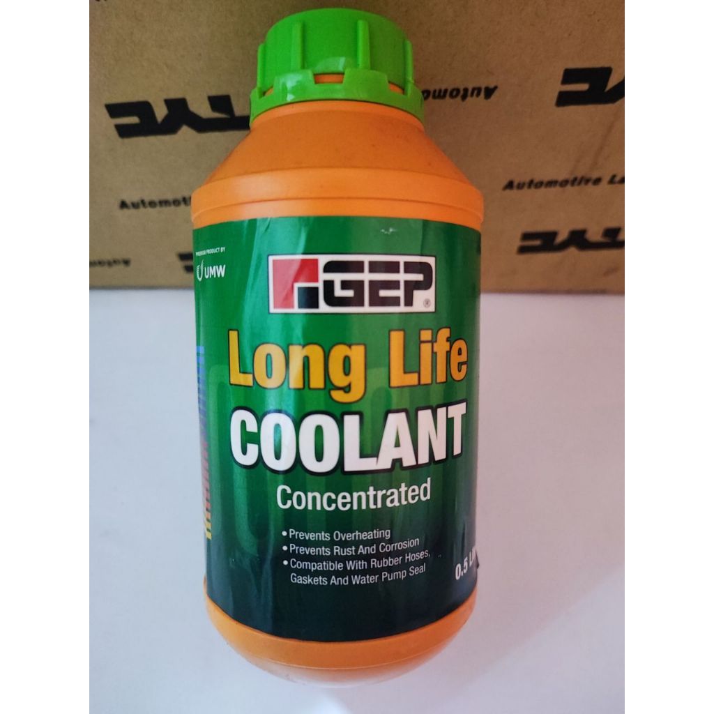 UMW GEP Long Life Coolant (0.5 liter) Green Colour | Shopee Malaysia