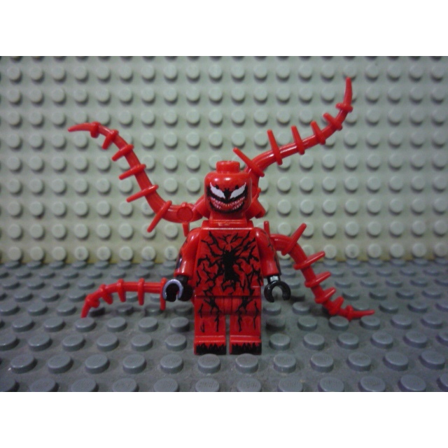 Custom Lego Marvel Super Heroes - Carnage Mini Figure | Shopee Malaysia