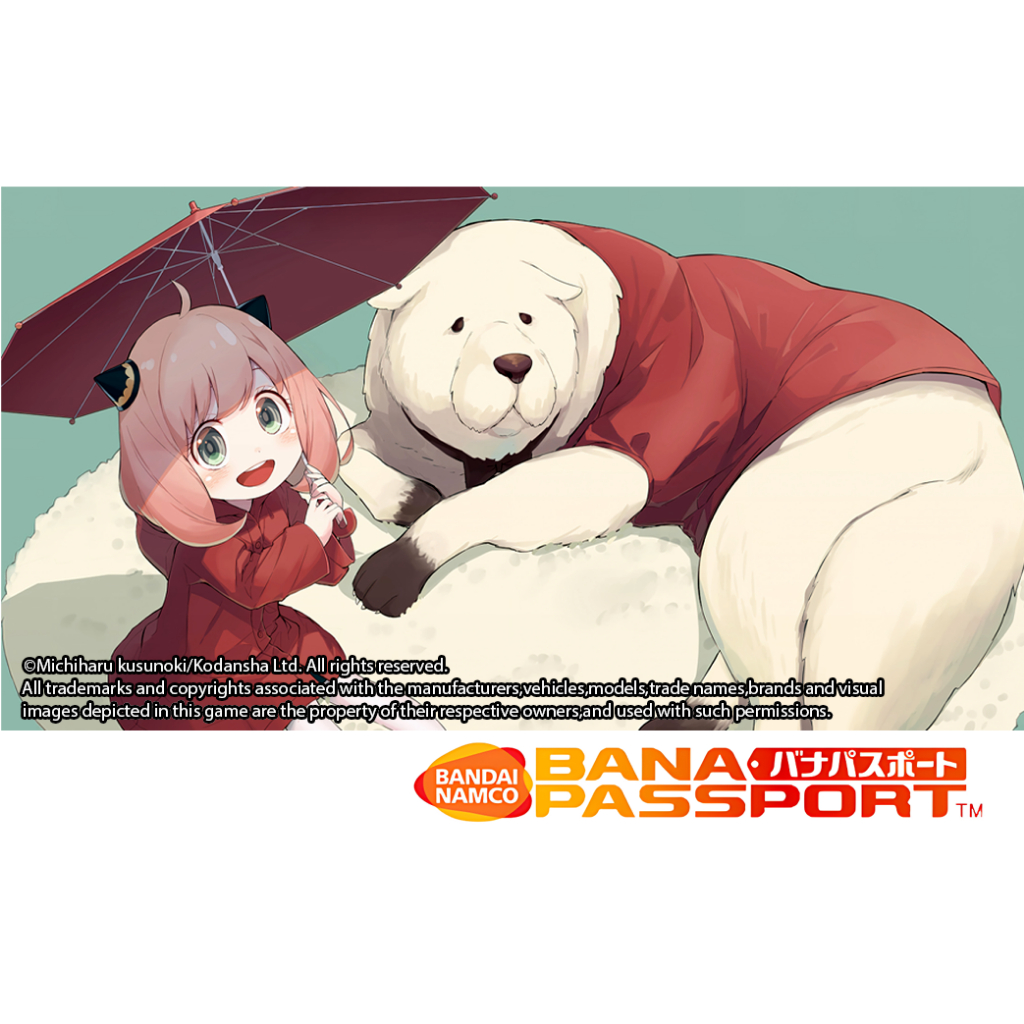 "Card Sticker" Spy x Family Banapassport Design Card Sticker | Shopee ...