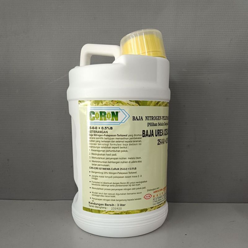 CORON BAJA UREA CECAIR 25% 3lit | Shopee Malaysia
