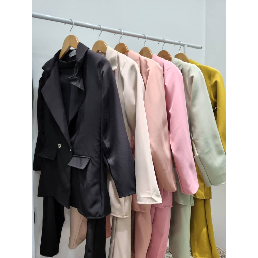 READY STOCK l BLAZER SET 3 IN 1 FORMAL SET (JV-Z0001) | Shopee Malaysia