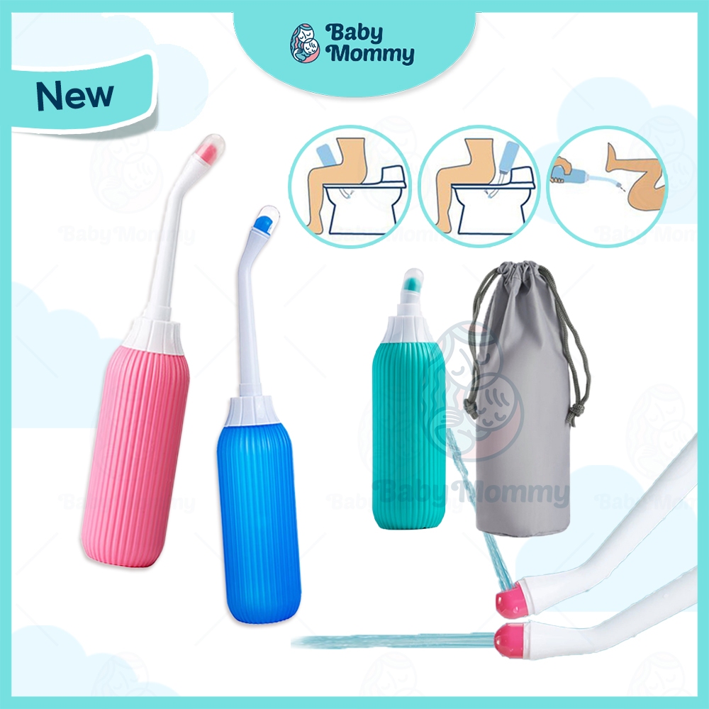 Ready Stock 🇲🇾 Portable Bidet Spray Set Travel Hand Held Personal Cleaner Hygiene Bottle Spray ...