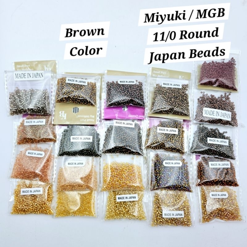 Buy 20 Free 1 Miyuki 11/0 Round- 2mm Miyuki/MGB Japanese Seed Bead ...