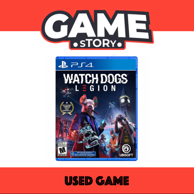 USED PS4 Watch Dogs Legion 看门狗军团 Game | Shopee Malaysia