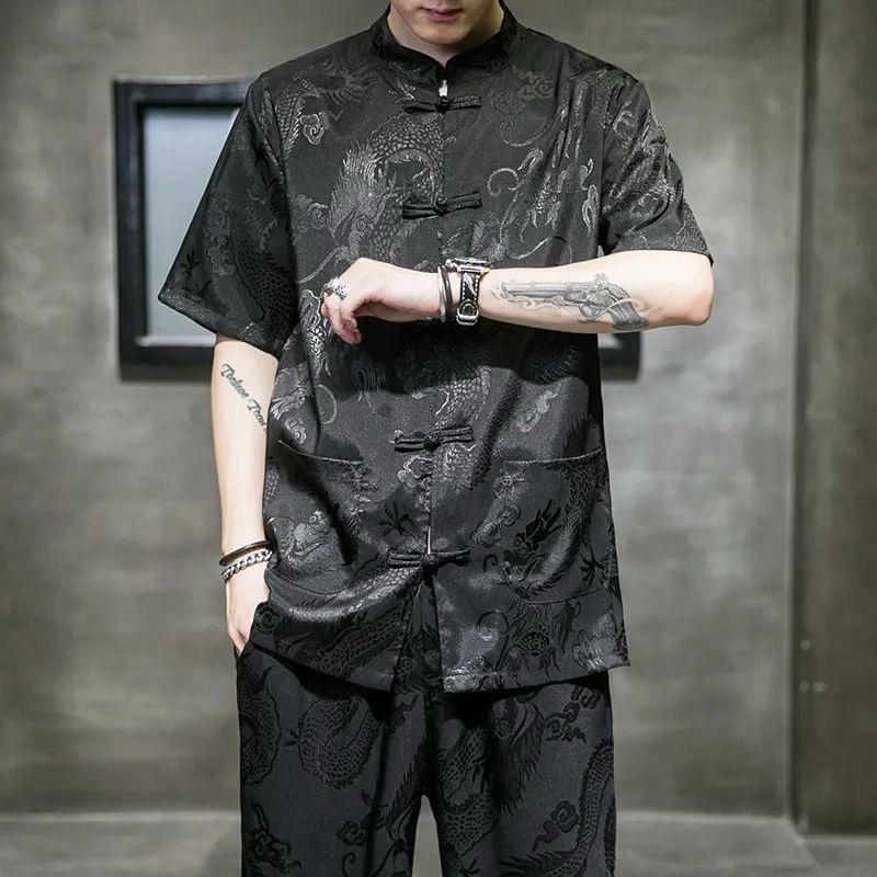 Ready Stock in malaysia *Man Tang Suit*Chinese Traditional Man Shirt男唐装 ...