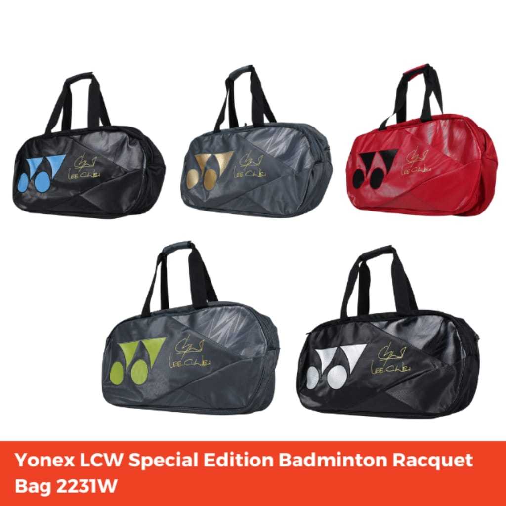Yonex LCW Special Edition Badminton Racquet Bag 2231W FREE YONEX T ...