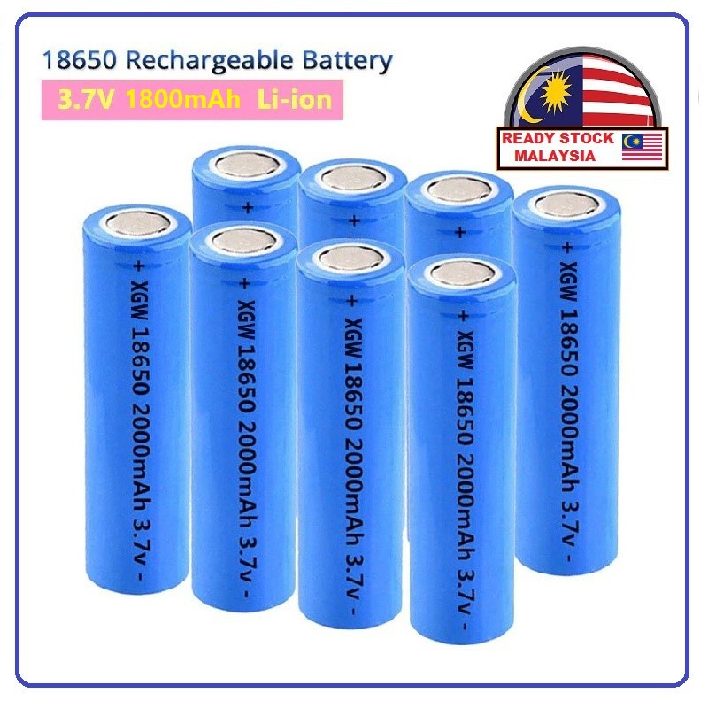 ( 4pcs 3.7v FREE Dual Slot Charger ) Solar Lithium Rechargeable Battery ...