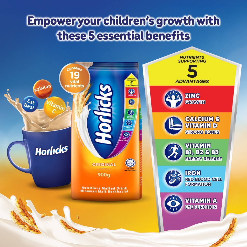 Horlicks Original Nutritious Malted Drink (1.65kg) | Shopee Malaysia