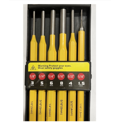 Dewalt Pin Punch Set 6PC ( 1.5mm to 8mm ) | Shopee Malaysia