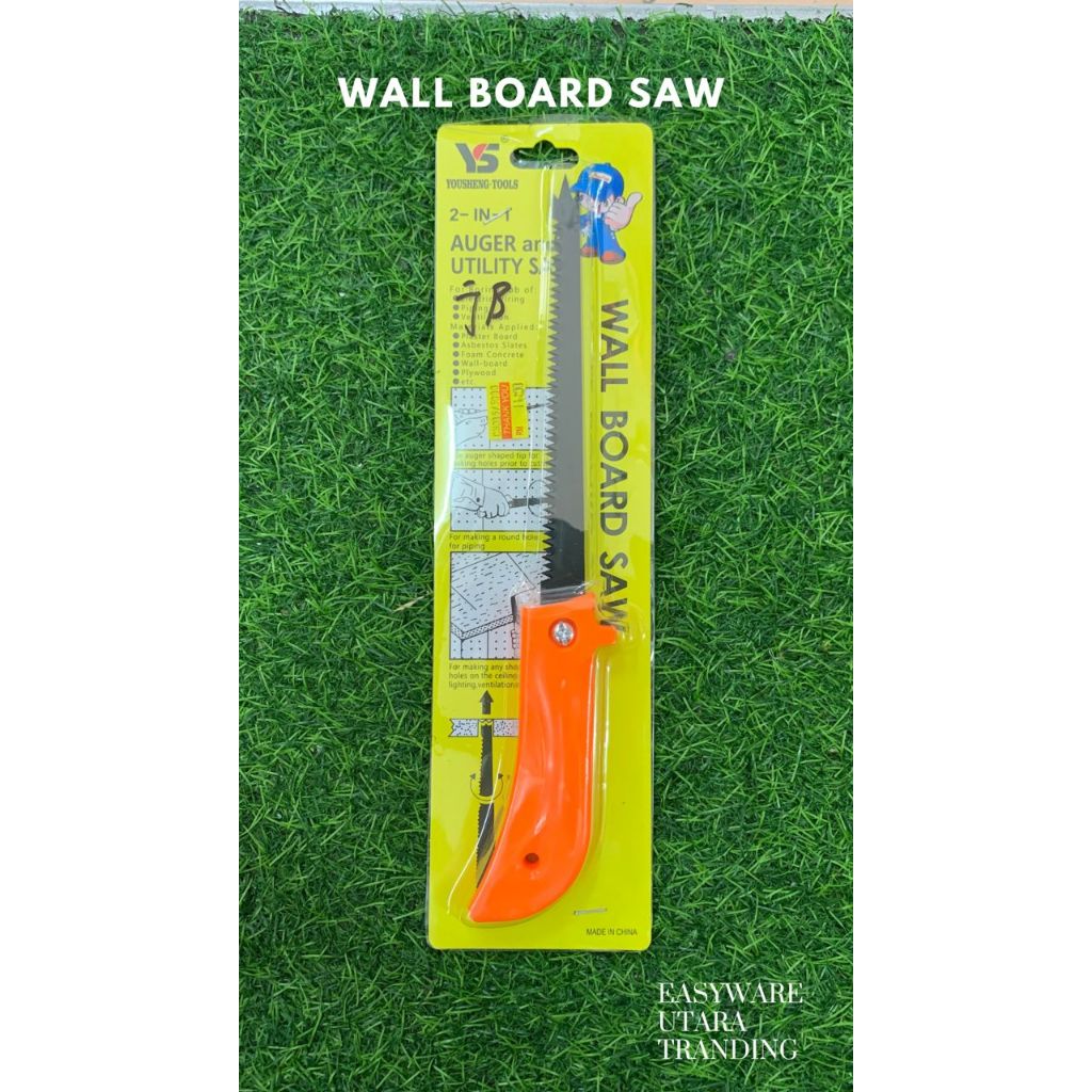 WALL BOARD SAW 7"/GERGAJI SILING BOARD/GERGAJI KAYU 7"/GERGAJI PAPAN ...