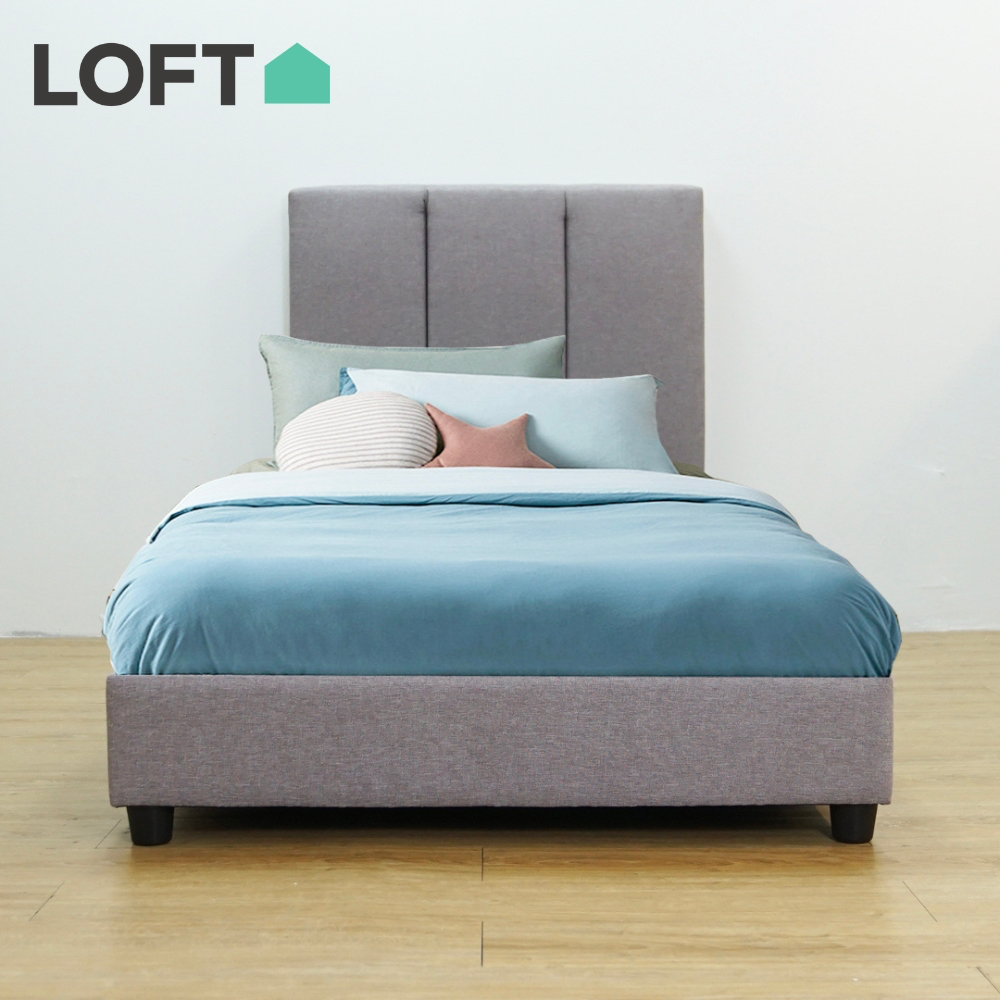 LOFT Living MANADO Single and Super single Divan Fabric Bed Frame Katie ...