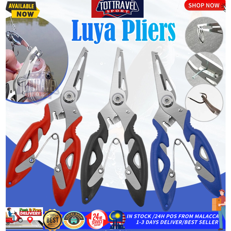 Fishing Plier Scissor Braid Line Lure Cutter Hook Remover Fishing ...