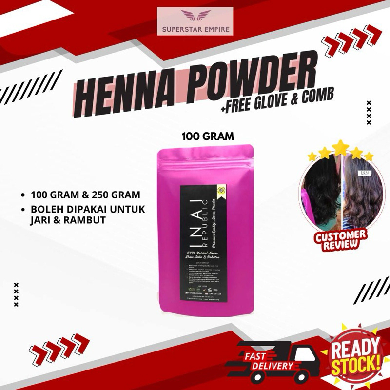 INAI SERBUK RAMBUT ( INAI REPUBLIC) | Shopee Malaysia