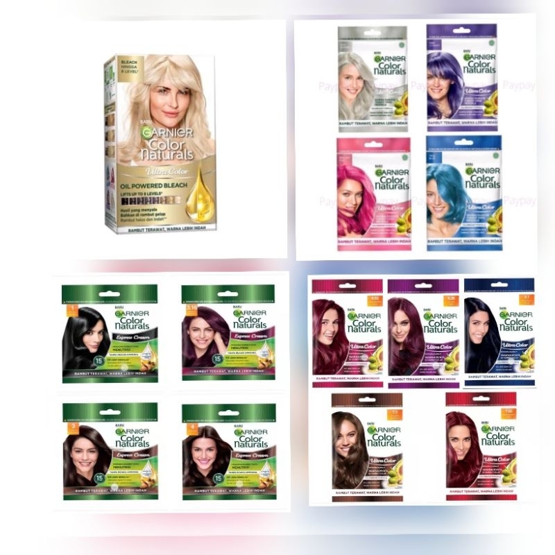 Garnier Color Natural Ultra Color Oil Powered Bleaching sachet/ box ...
