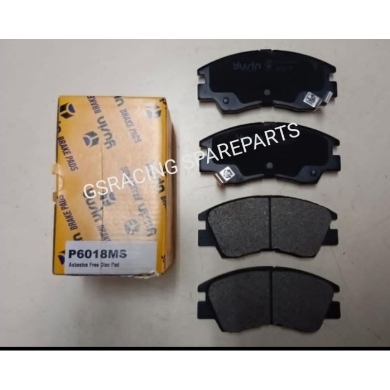 MITSUBISHI PAJERO LO47 LO49 V24 V34 / DELICA L300 FRONT DISC PAD BRAKE ...