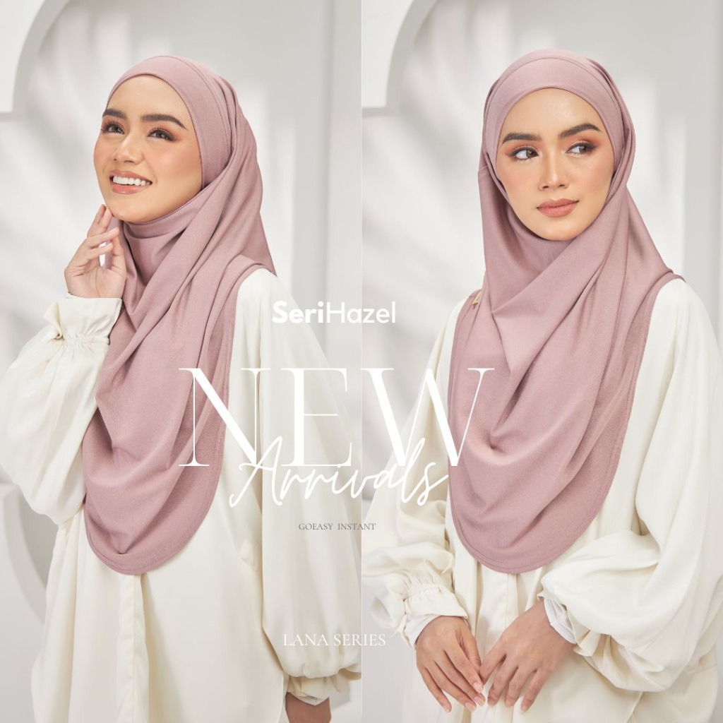 SeriHazel - Lana Instant Tudung Tie Inside and Back ( 2in1 ) GoEasy ...