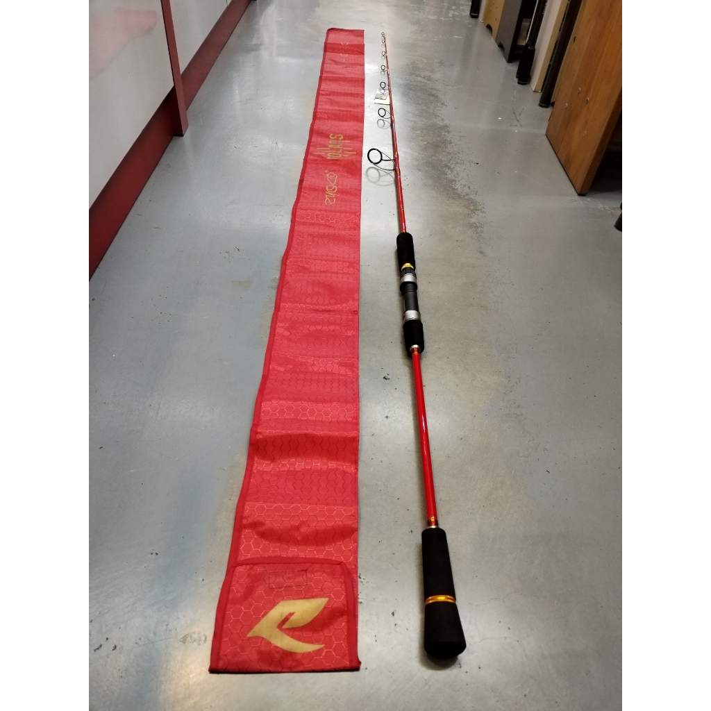 Ryoko Polaris RPL601 Jigging Rod Red Color Spinning Model 1 Piece ...