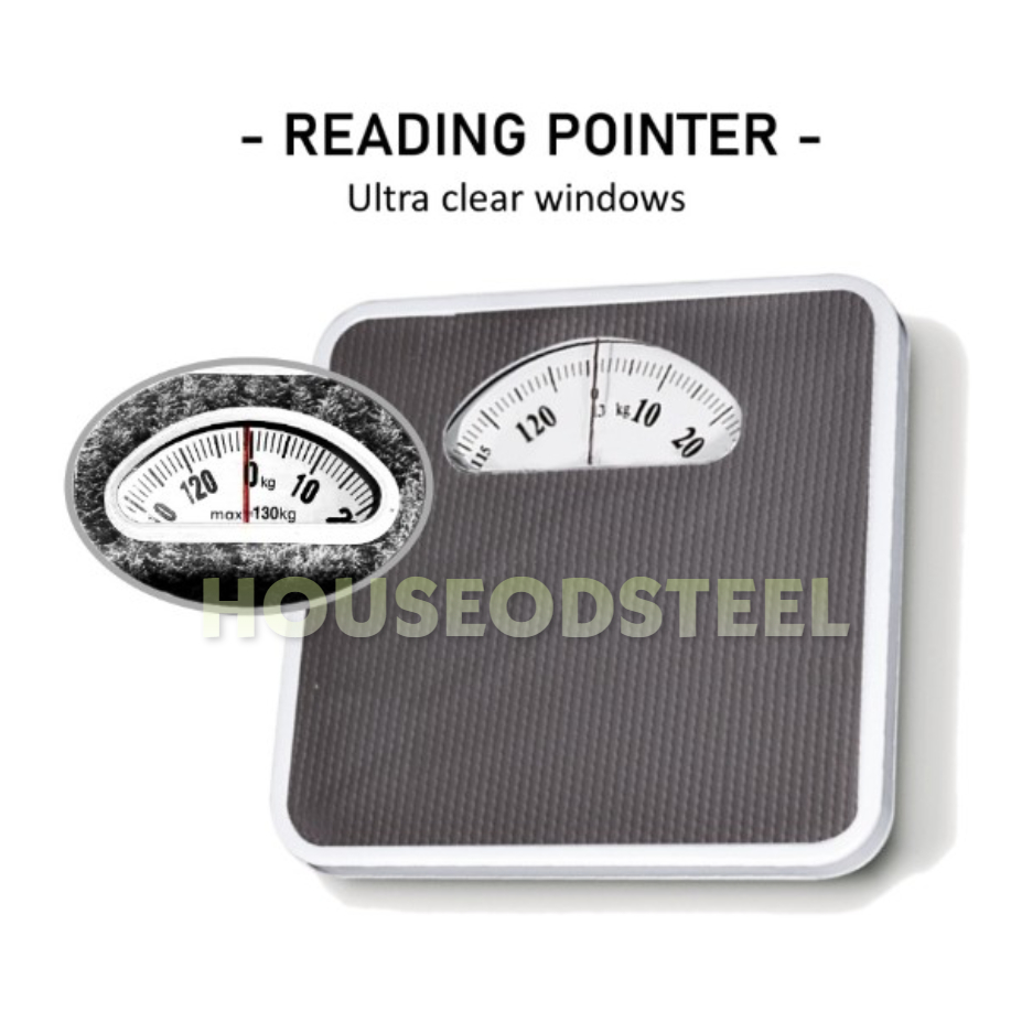 Mechanical Analog Bathroom Weighing Scale Personal Body Health ...