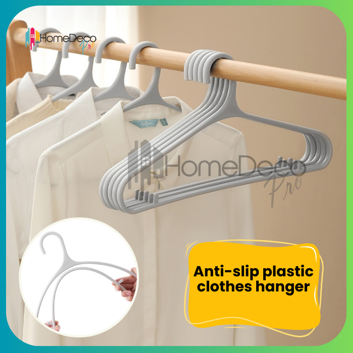 5 Pcs Traceless Clothes Drying Rack Cabinet Clothing Storage Plastic ...