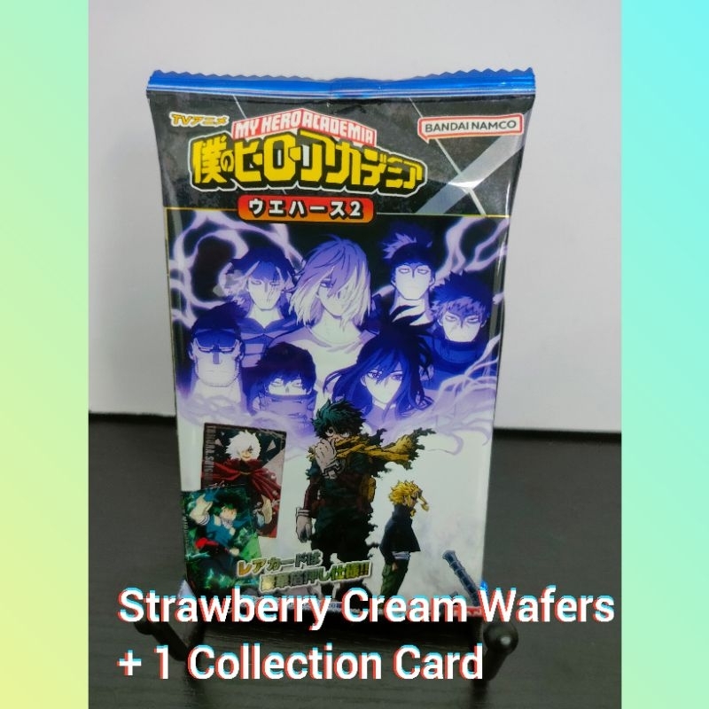 🇲🇾 Ready Stock 🆕 Bandai Namco Official Anime Wafer Pack 🔥 Waffle pack ...