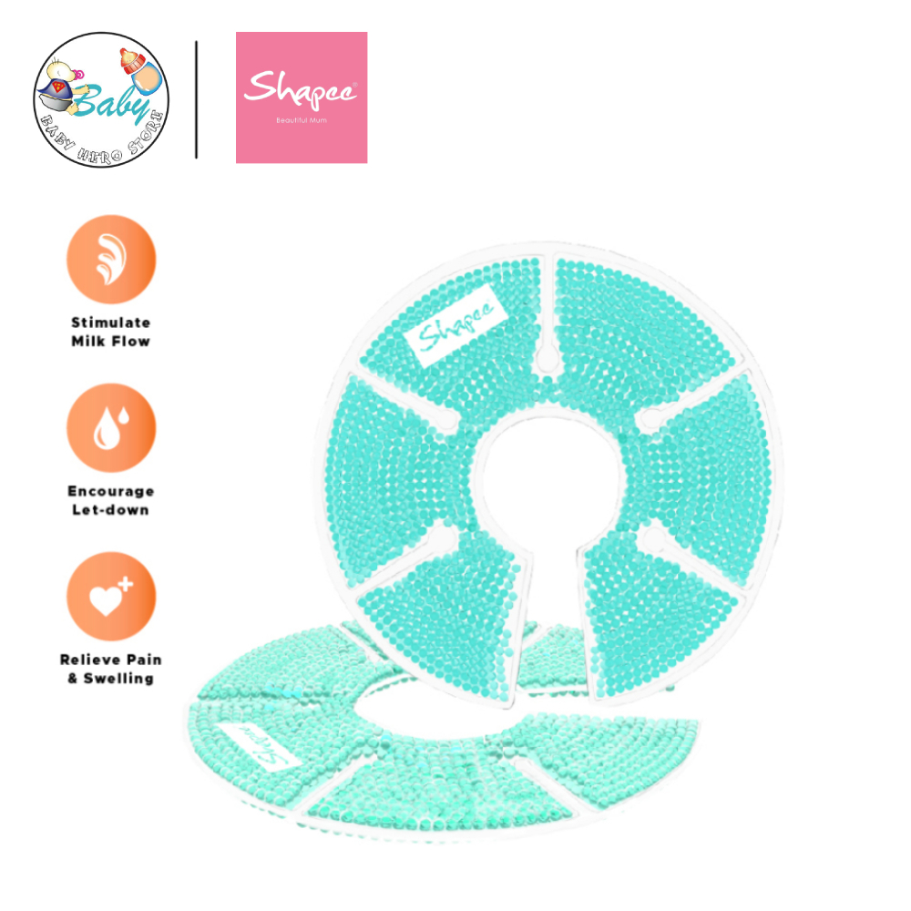 Shapee Milkee Lab Breast Therapy Thermal Pads 2pcs | 3-in-1 Therapy ...